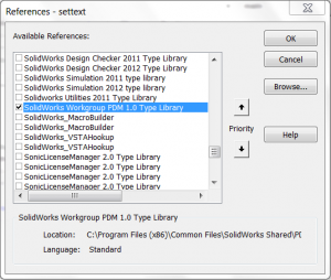 Workgroup PDM API Resources - SOLIDWORKS and Onshape Software Development, Mechanical Design